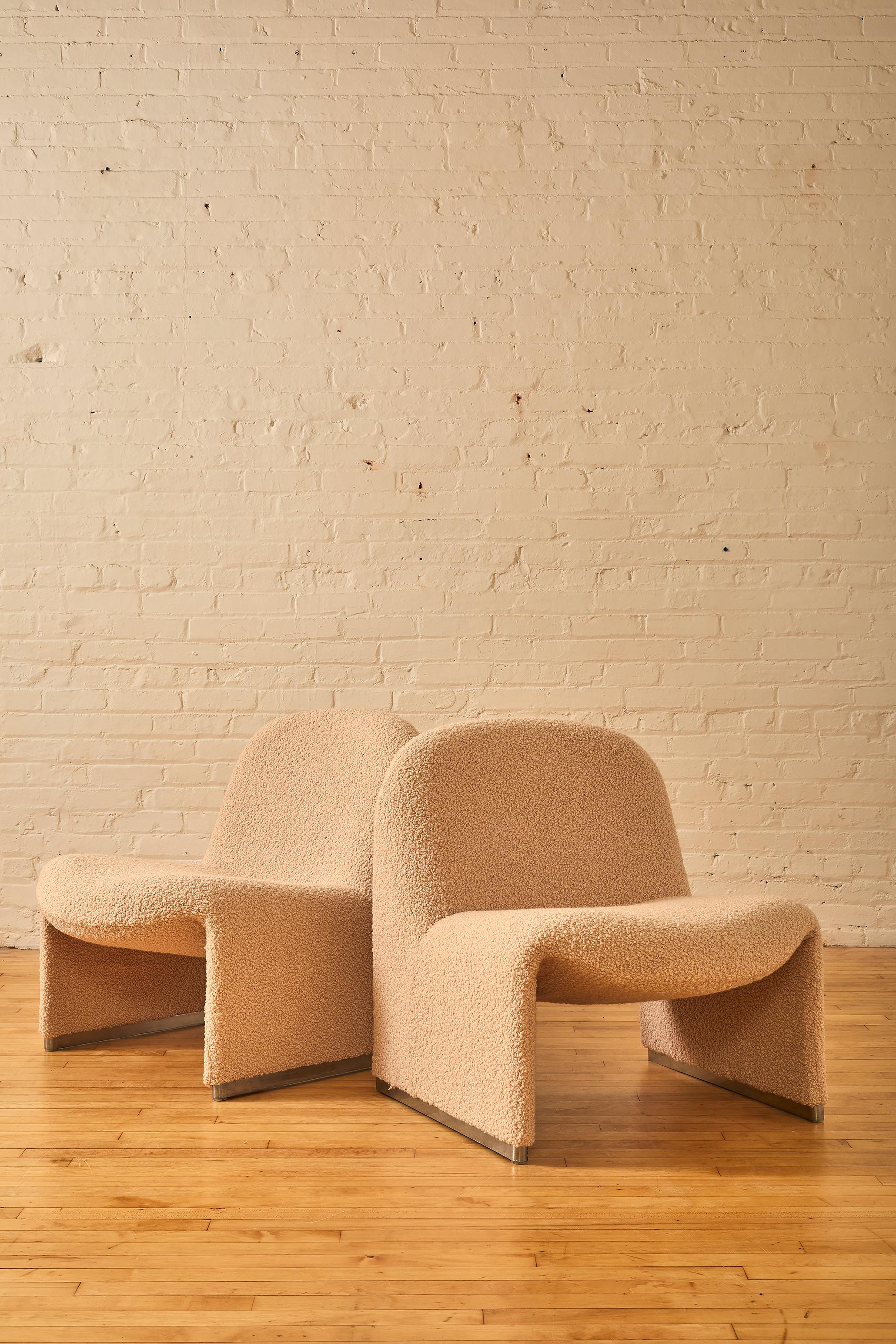 Pair of Alky Chairs by Giancarlo Piretti For Sale at 1stDibs