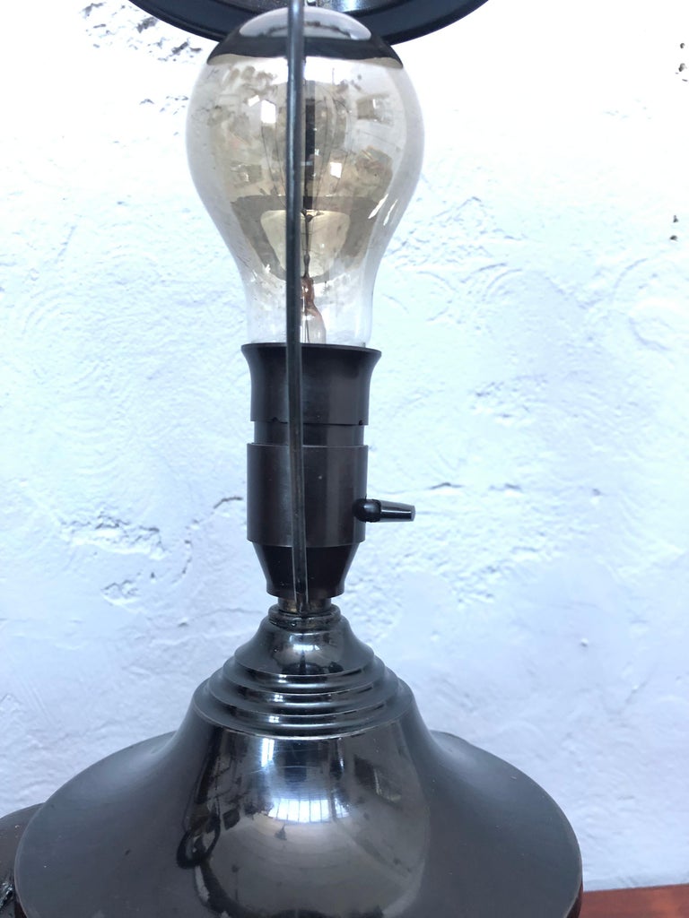 Pair of Antique Brass and Cast Iron Elephant Lamps For Sale at 1stDibs