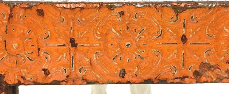 A Pair Of Antique Copper Ceiling Tile Framed Mirrors-New York City For ...