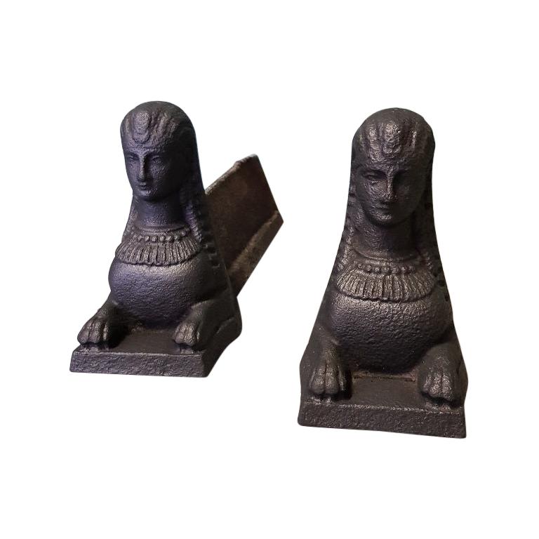 19th Century Andirons - 542 For Sale at 1stdibs