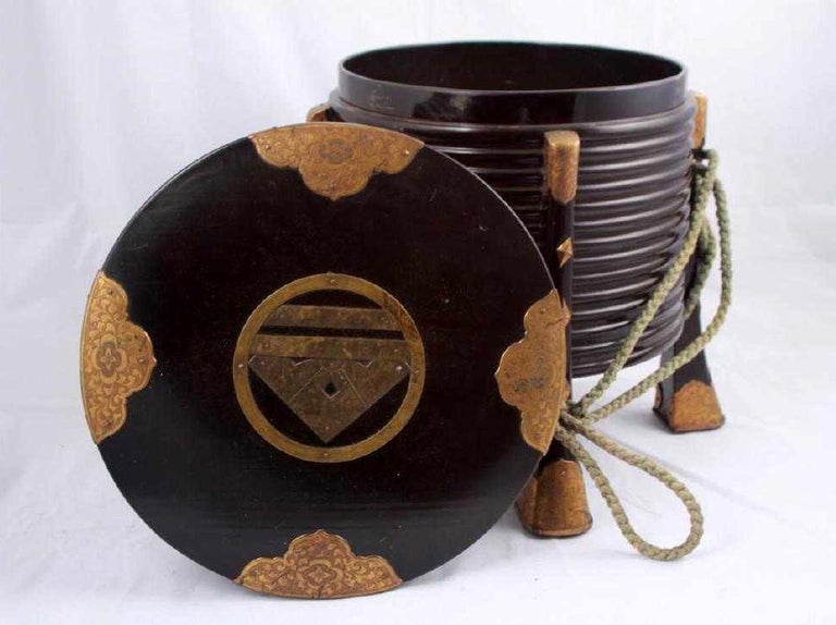 Pair of Antique Japanese Hokai Lacquer Boxes at 1stDibs