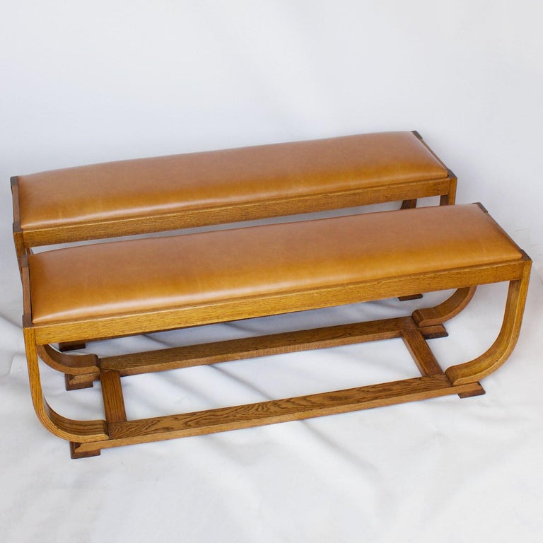 Pair of Art Deco Benches by Shepherd and Hedger, English, circa 1920 at ...