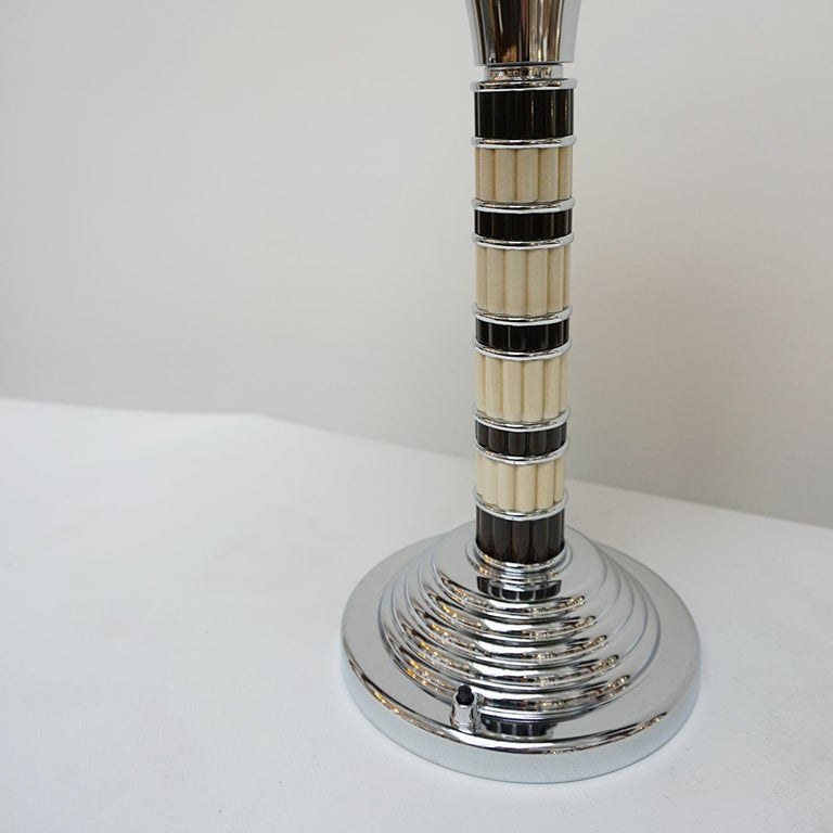 Pair of Art Deco Dome Lamps at 1stDibs