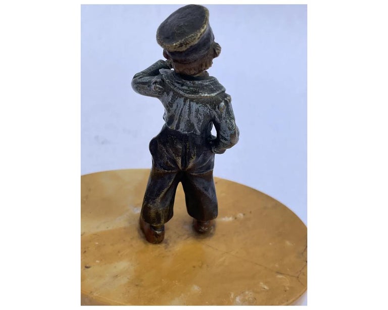 Pair of Austrian Vienna Bronze Figures Lovers Statues For Sale at 1stDibs