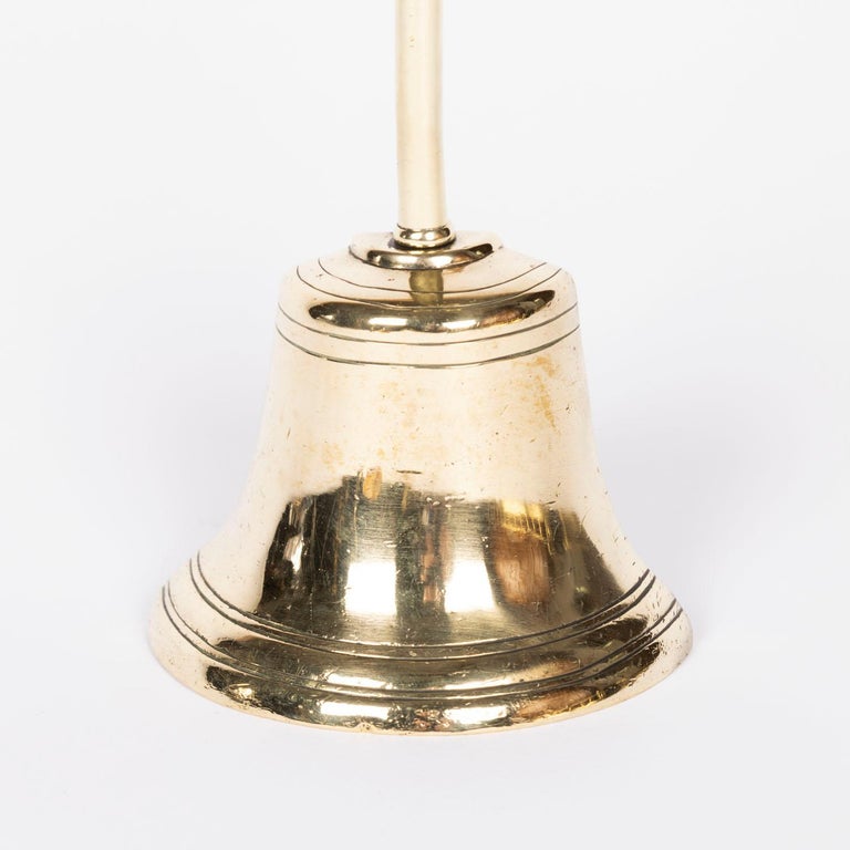 Pair of Brass Bell Shaped Door Stops at 1stDibs