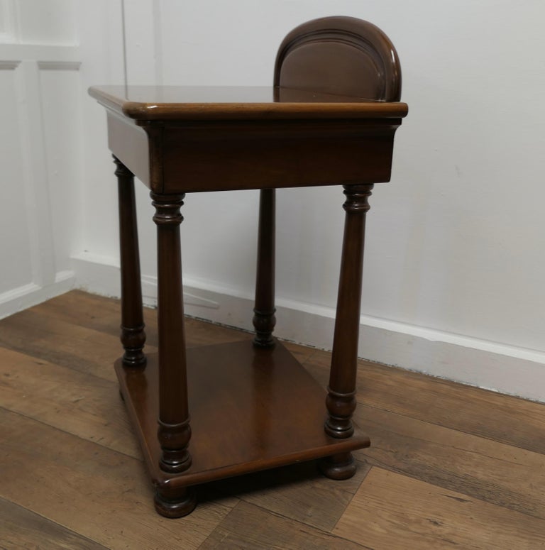 Pair of Cherry Wood Night Tables Bedside Cabinet For Sale at 1stDibs
