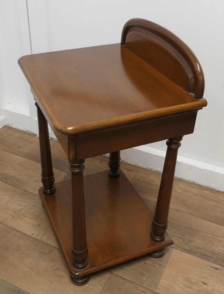 Pair of Cherry Wood Night Tables Bedside Cabinet For Sale at 1stDibs