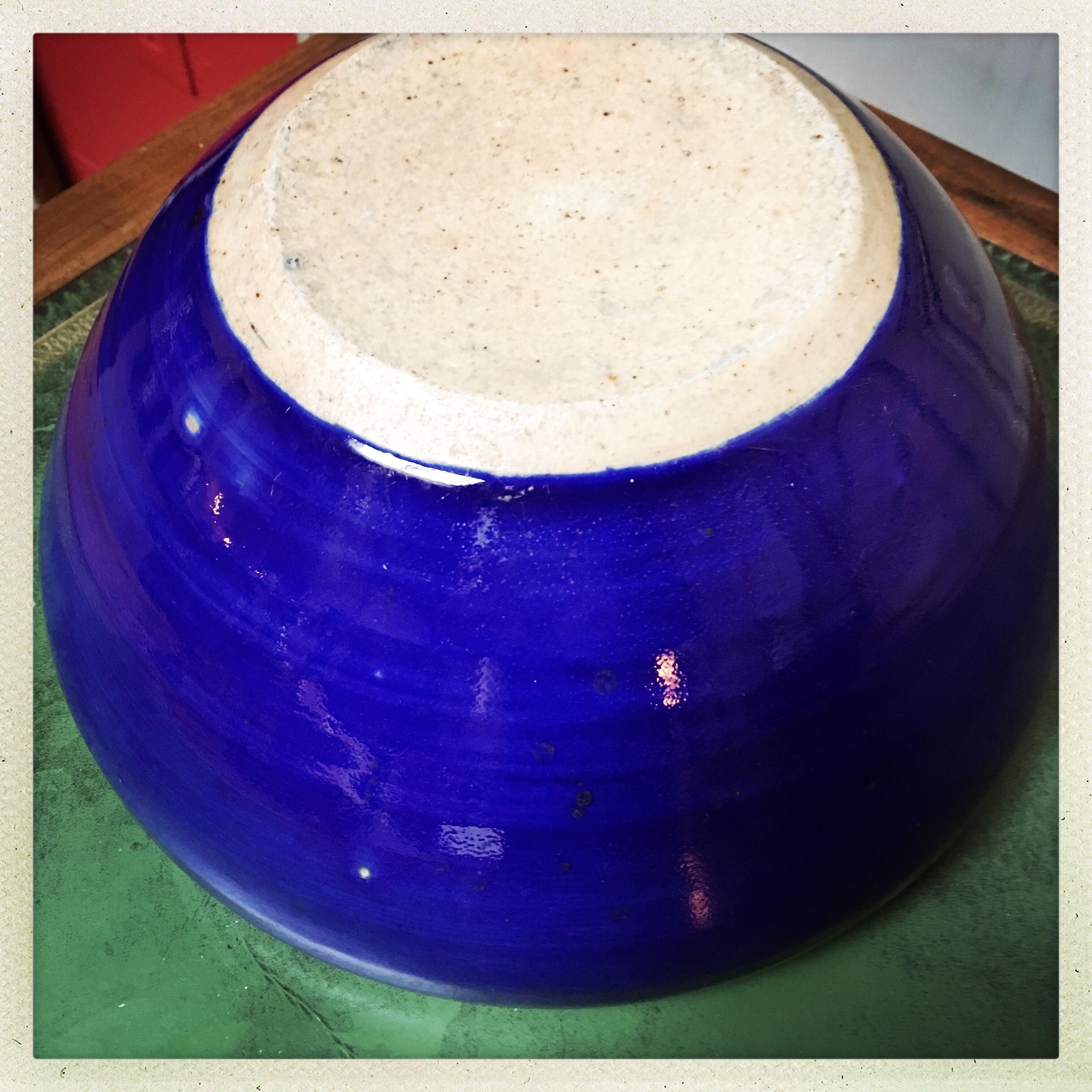 Pair of Chinese Cobalt Porcelain Bowls For Sale at 1stDibs