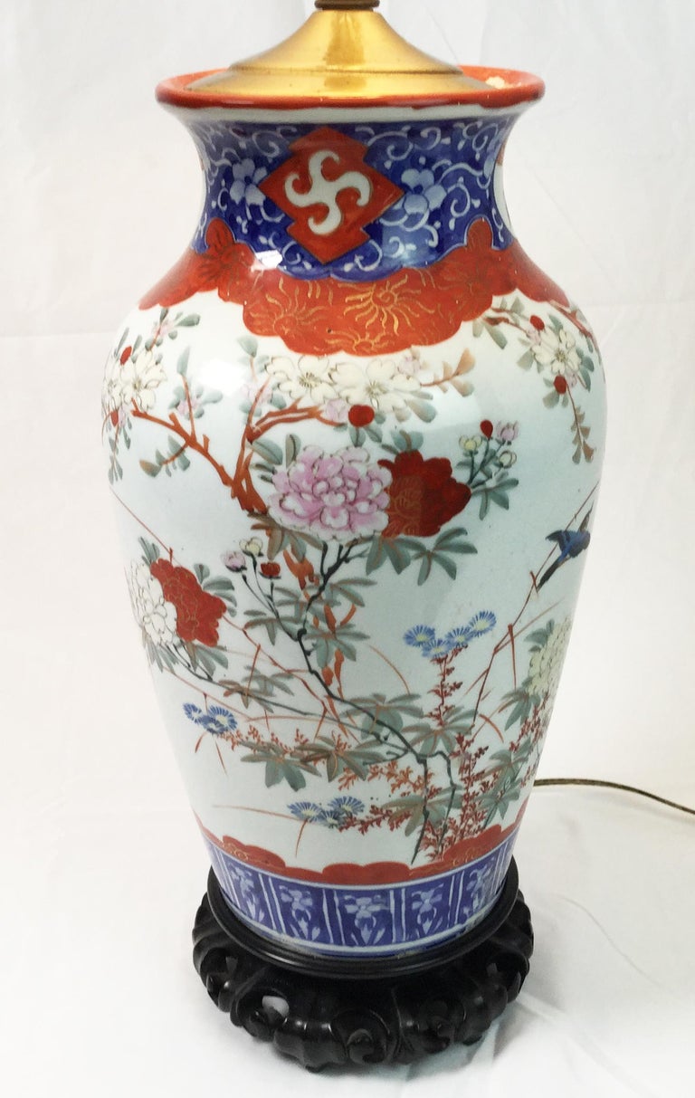 Pair of Chinese Porcelain Lamps at 1stDibs