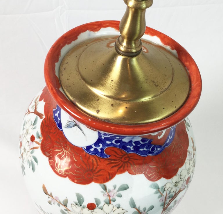 Pair of Chinese Porcelain Lamps at 1stDibs