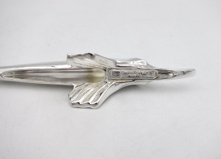 Pair of Christofle Art Deco Style Knife Rests in Silver Plate For Sale ...