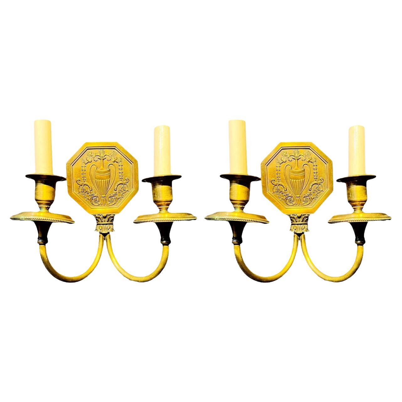 Pair of Caldwell 1900 Sconces at 1stDibs