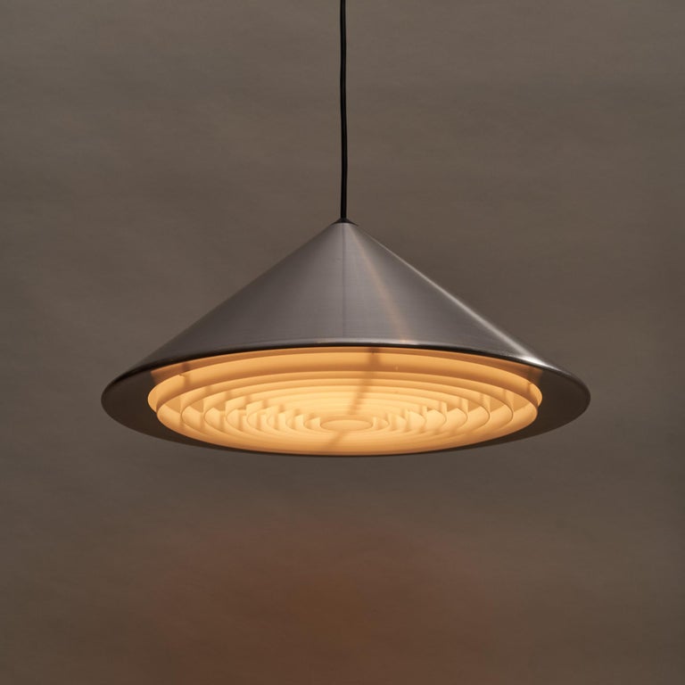 Pair of Conical Pendant Lights at 1stDibs