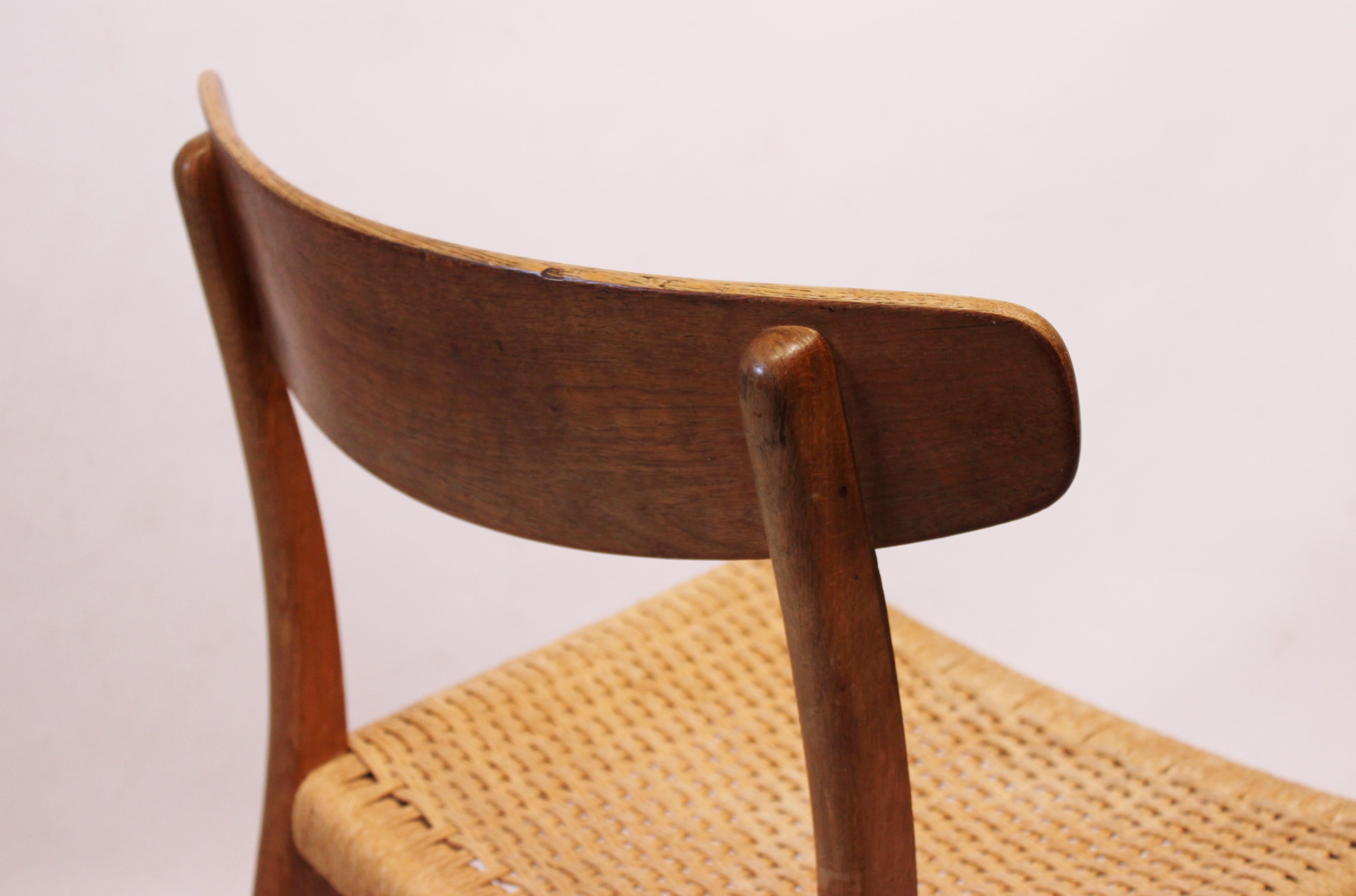 Pair of Dining Chairs, CH23, by Hans J. Wegner, 1960s at 1stDibs