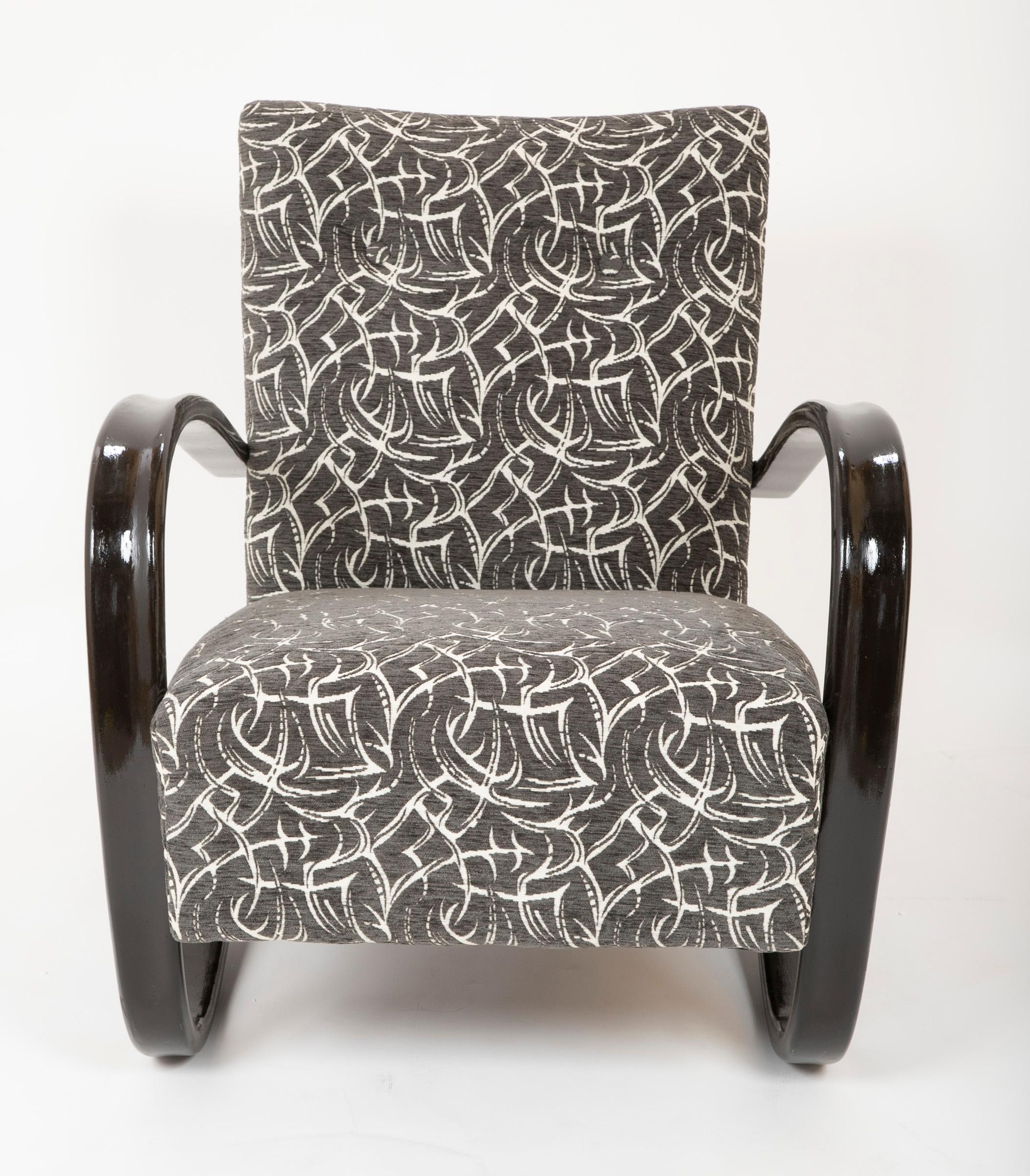 Pair of Halabala Chairs Designed by Jindrich Halabala at 1stDibs