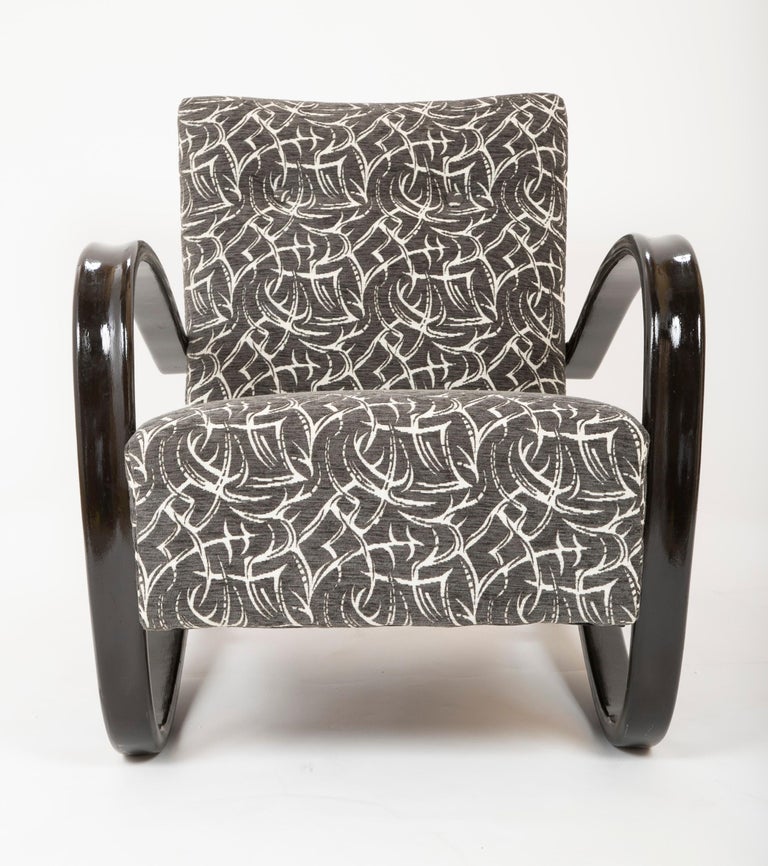Pair of Halabala Chairs Designed by Jindrich Halabala at 1stDibs