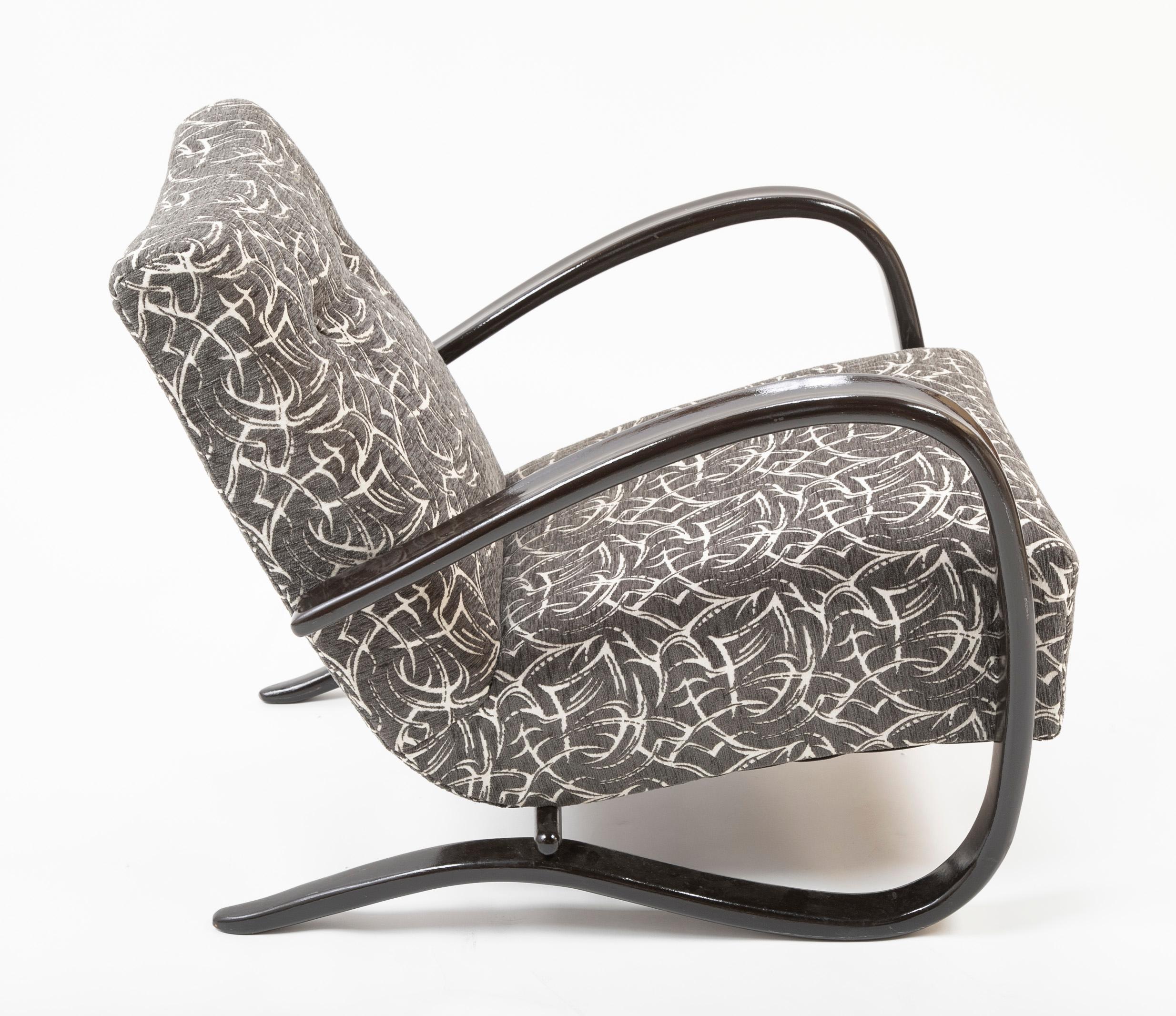 Pair of Halabala Chairs Designed by Jindrich Halabala at 1stDibs