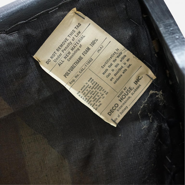 Pair of Henry P Glass Intimate Island Lounge Chairs For Sale at 1stDibs