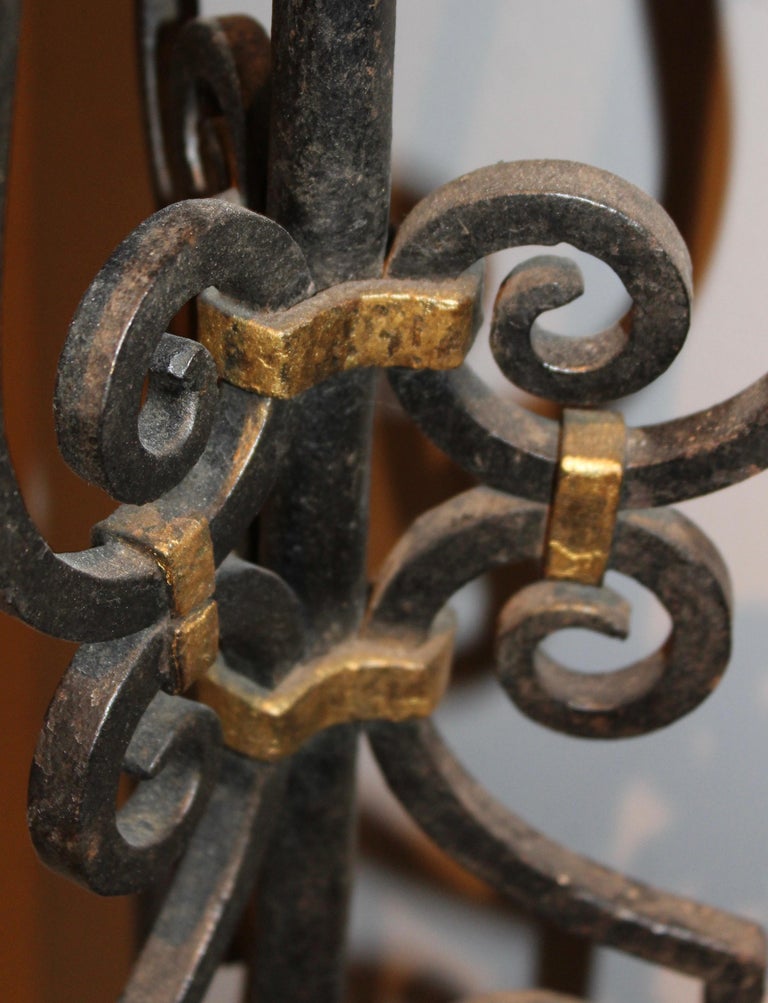 Pair of Italian Wrought Iron Church Pricket Sticks, circa 1900 For Sale ...