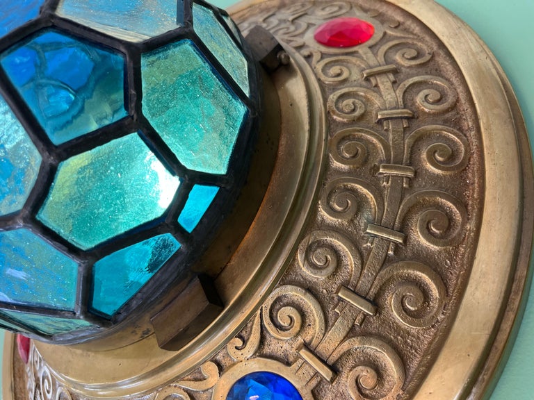 Pair of Jeweled Lamps at 1stDibs