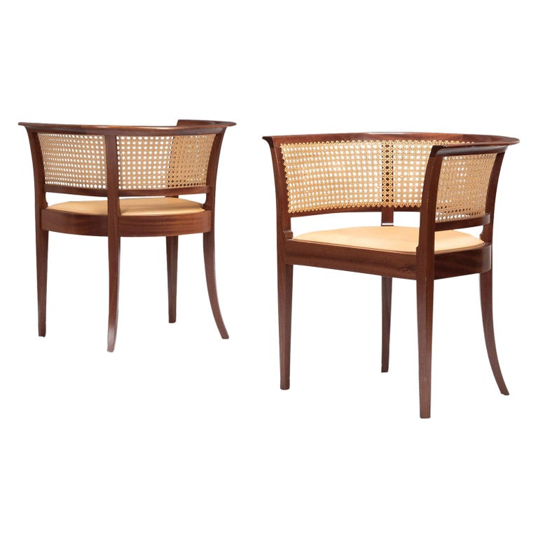 Pair of Kaare Klint Faaborg Chairs For Sale at 1stDibs