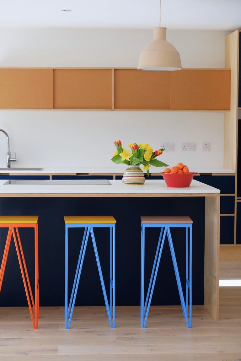 Pair of Kitchen Counter Stools Bar Stools, Tall Color Play Stools For ...