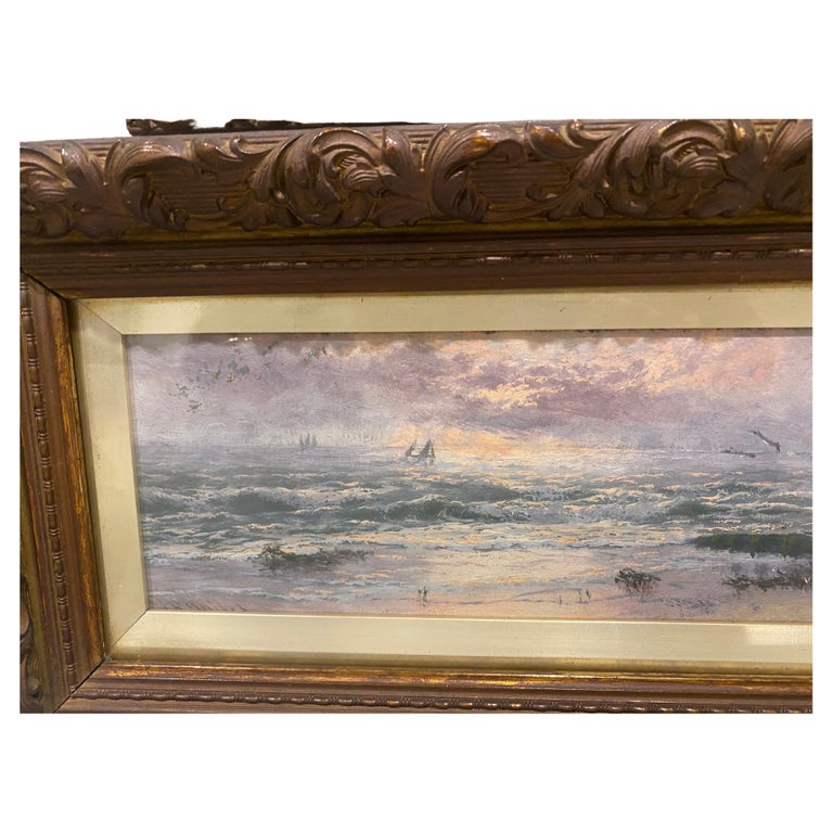 Pair of Marine Paintings by Thomas Rose Miles RCA For Sale at 1stDibs