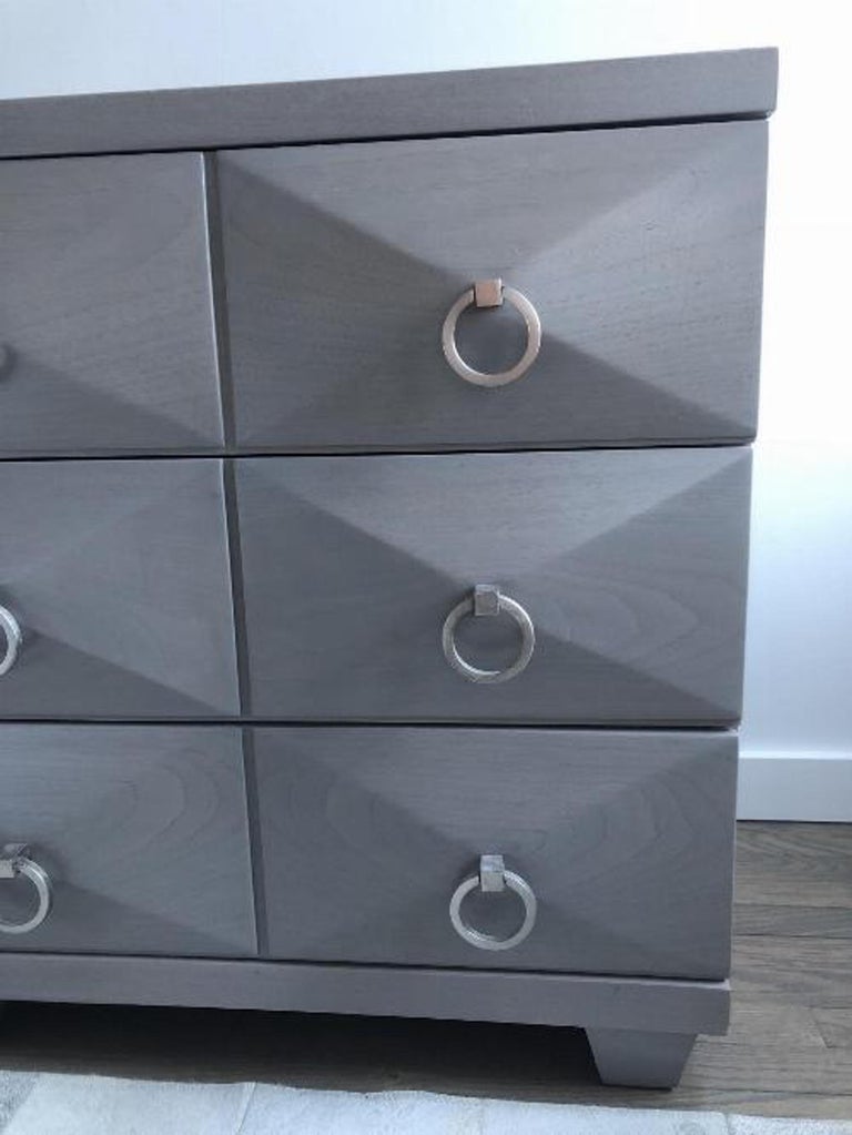 Pair of Mid Century Modern Chests, Contemporary For Sale at 1stDibs