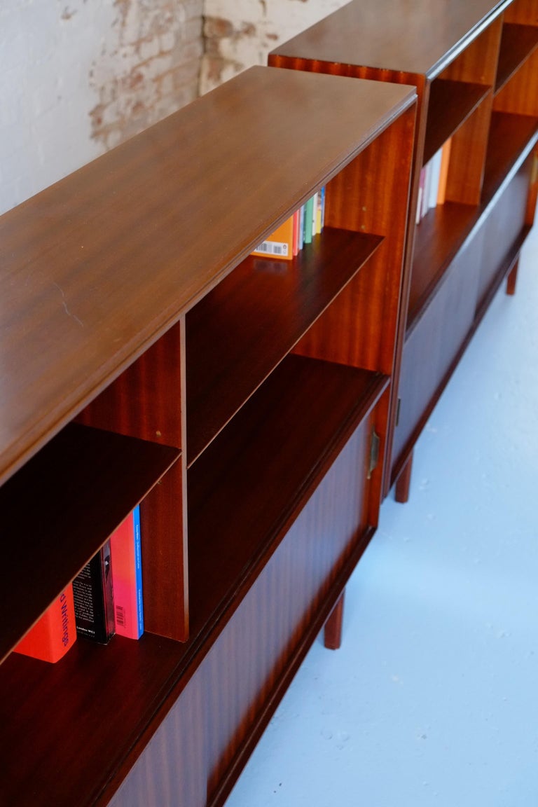 Pair of Mid-Century Modern Glazed Bookcases by Robert Heritage For Sale ...