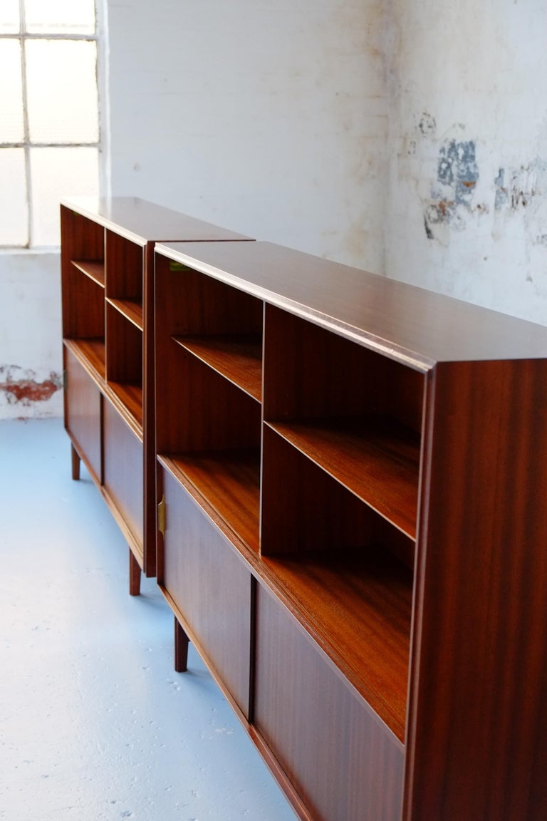 Pair of Mid-Century Modern Glazed Bookcases by Robert Heritage For Sale ...