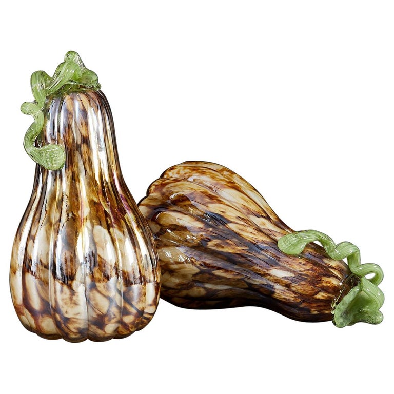Pair of Murano Glass Marrows of Large Scale For Sale at 1stDibs