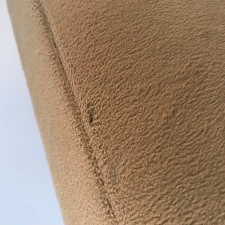 A Pair of Petite Square Tubing 1960's Club Chairs IMO Shaw Walker or ...