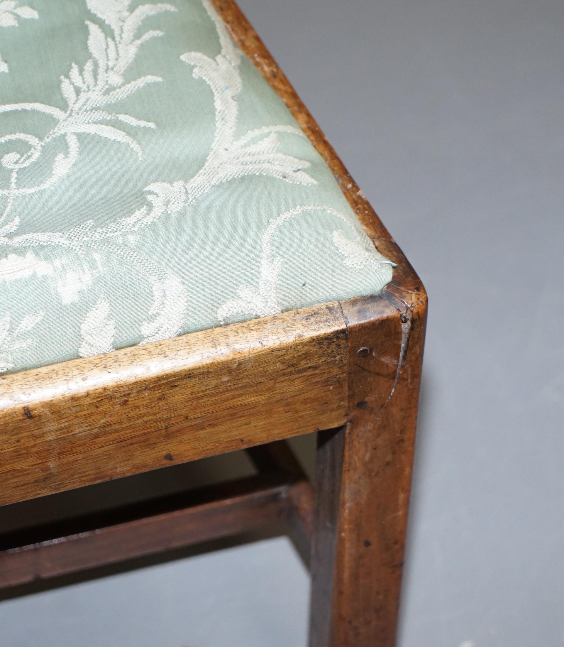 Pair of Rare circa 1780 Chippendale Burr Fruit Wood Chairs Stunning ...