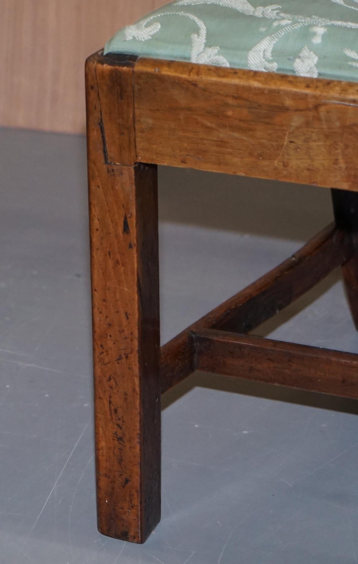 Pair of Rare circa 1780 Chippendale Burr Fruit Wood Chairs Stunning ...