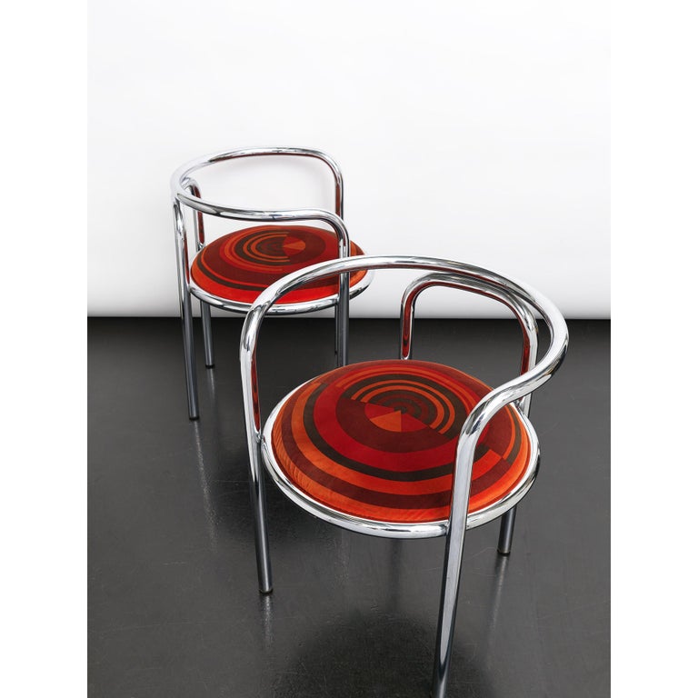 Pair of Rare, Early Edition ‘Locus Solus’ Chairs by Gae Aulenti, 1964 ...