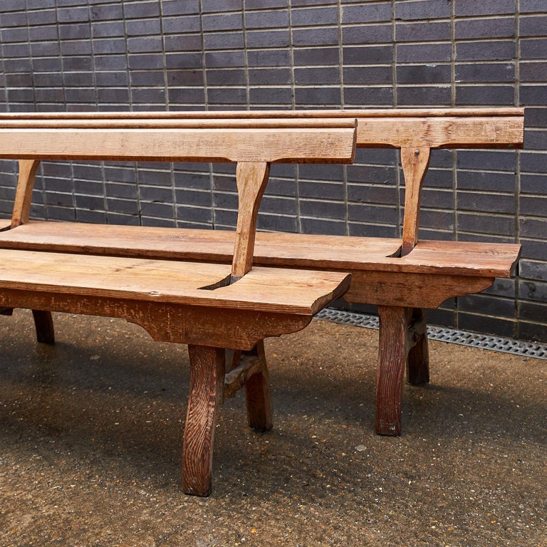 Pair of Reversible Railway Station Benches at 1stDibs | railway benches ...