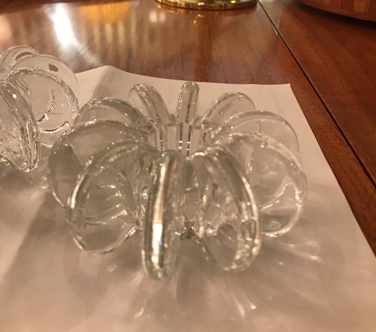 Pair of Rosenthal Studio Line Crystal Candlesticks For Sale at 1stDibs ...