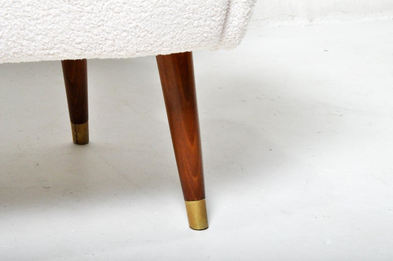 Pair of Socialist Mid-Century Lounge Chairs With Boucle Upholstery For ...