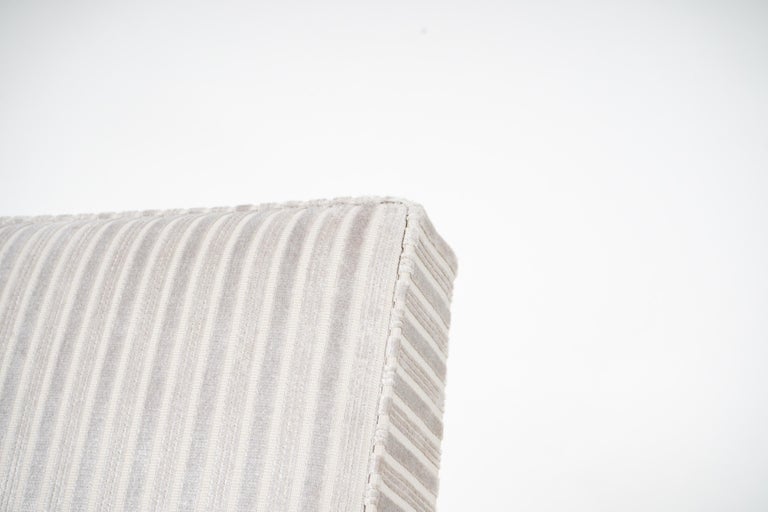 Pair of Socialist Modern Arm Chairs in Walnut Veneer at 1stDibs