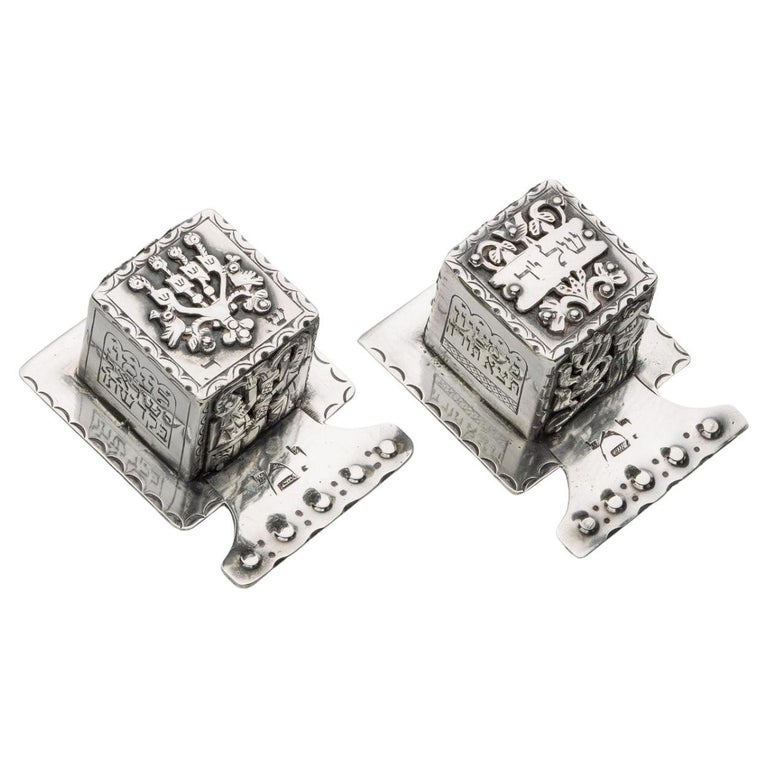 silver tefillin boxes