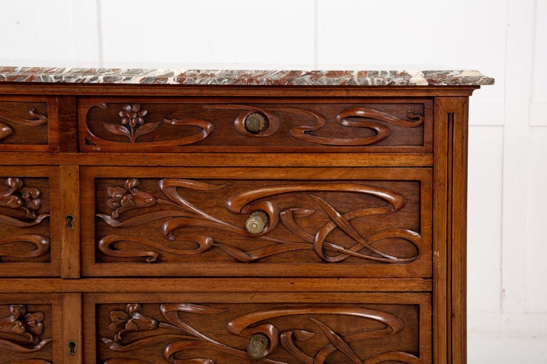 Pair of Superbly Carved Bruxelles Chests For Sale at 1stDibs