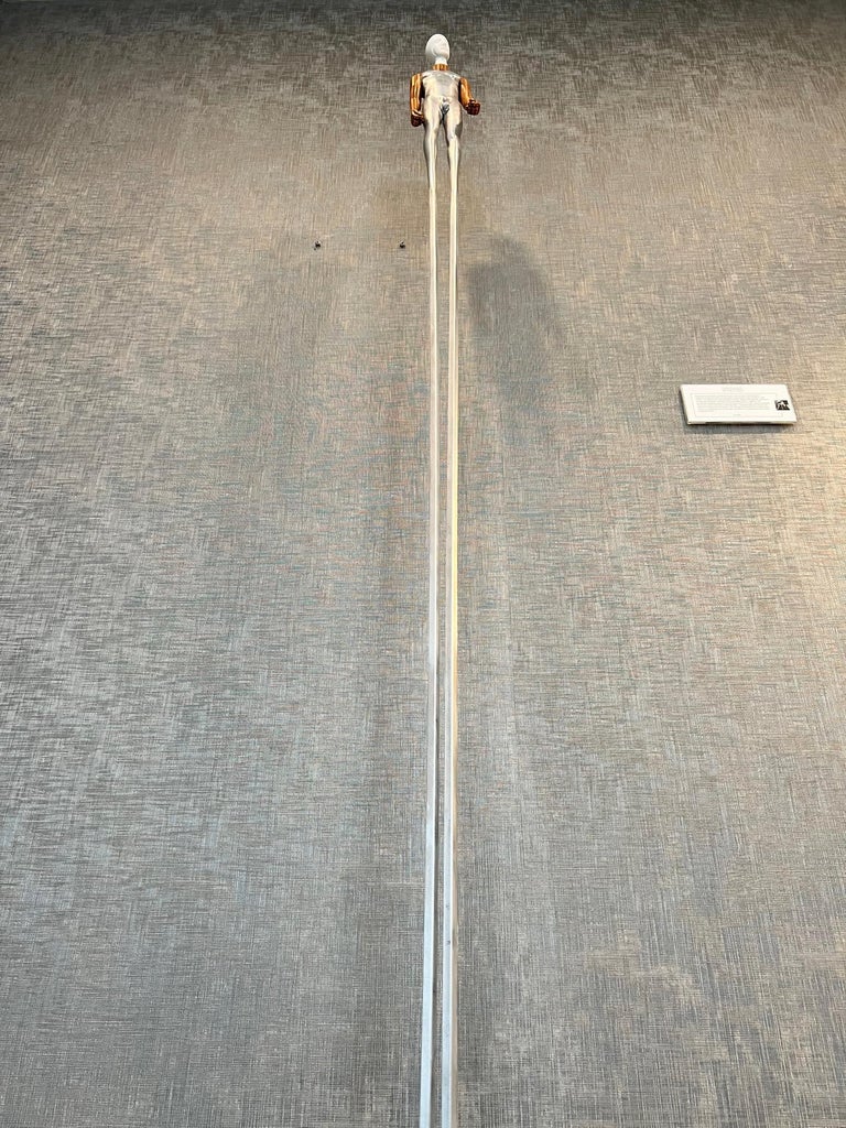 Oriano Galloni Pair of Tall and Skinny Sculptures "Silent Souls" For ...