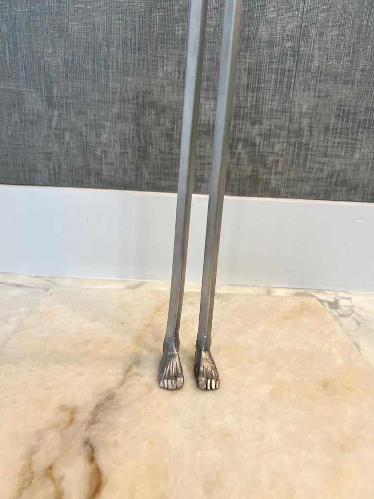 Oriano Galloni Pair of Tall and Skinny Sculptures "Silent Souls" For ...