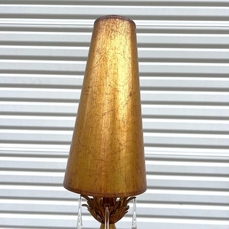 Pair of Vintage 1980s Berman Harlequin Table Lamps For Sale at 1stDibs