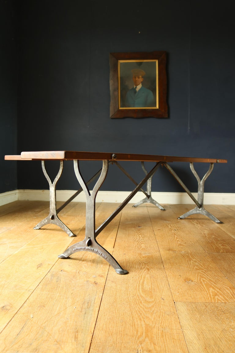 Pair of First World War Campaign Benches at 1stDibs