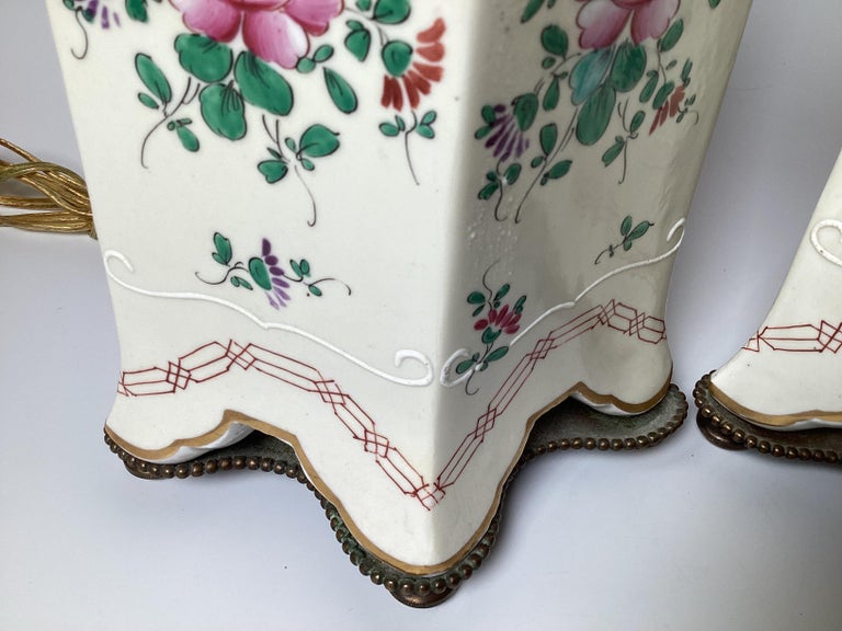 Pair Samson Style Armorial Lamps For Sale at 1stDibs | samson styles