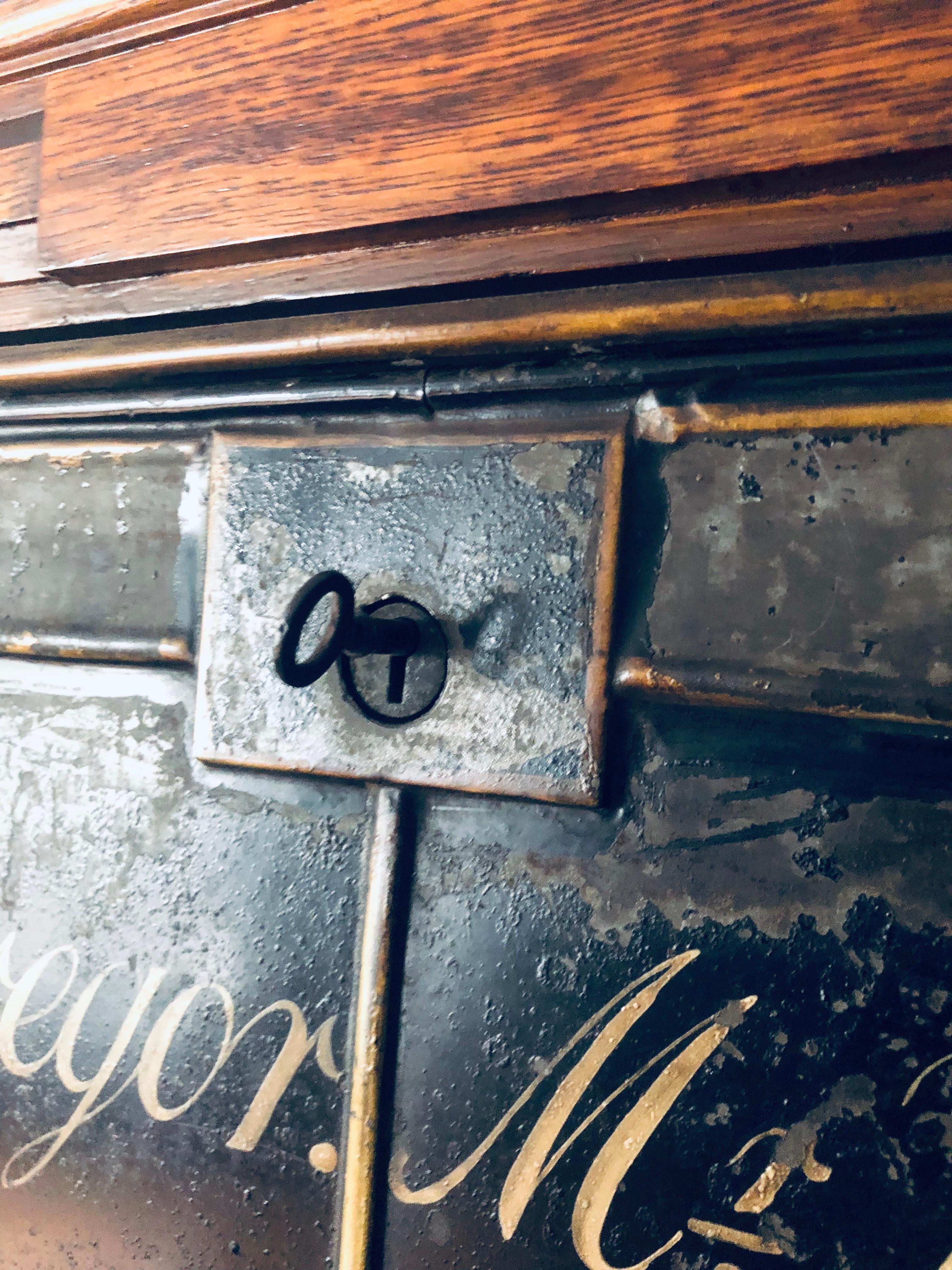 Pair Victorian Oak Deed Box Stands with Deed Boxes For Sale at 1stDibs ...