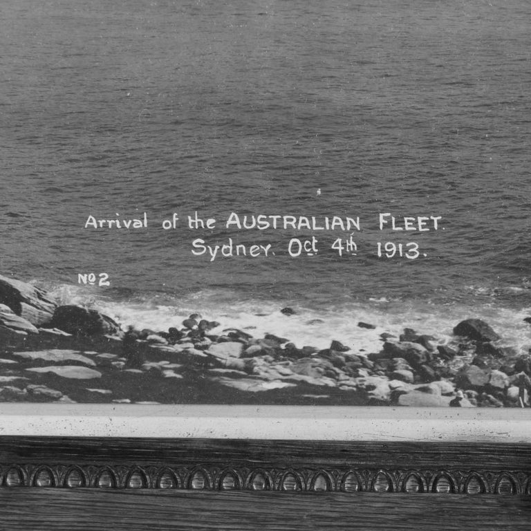 Panoramic Photograph of the Arrival of the Australian Fleet in Sydney ...