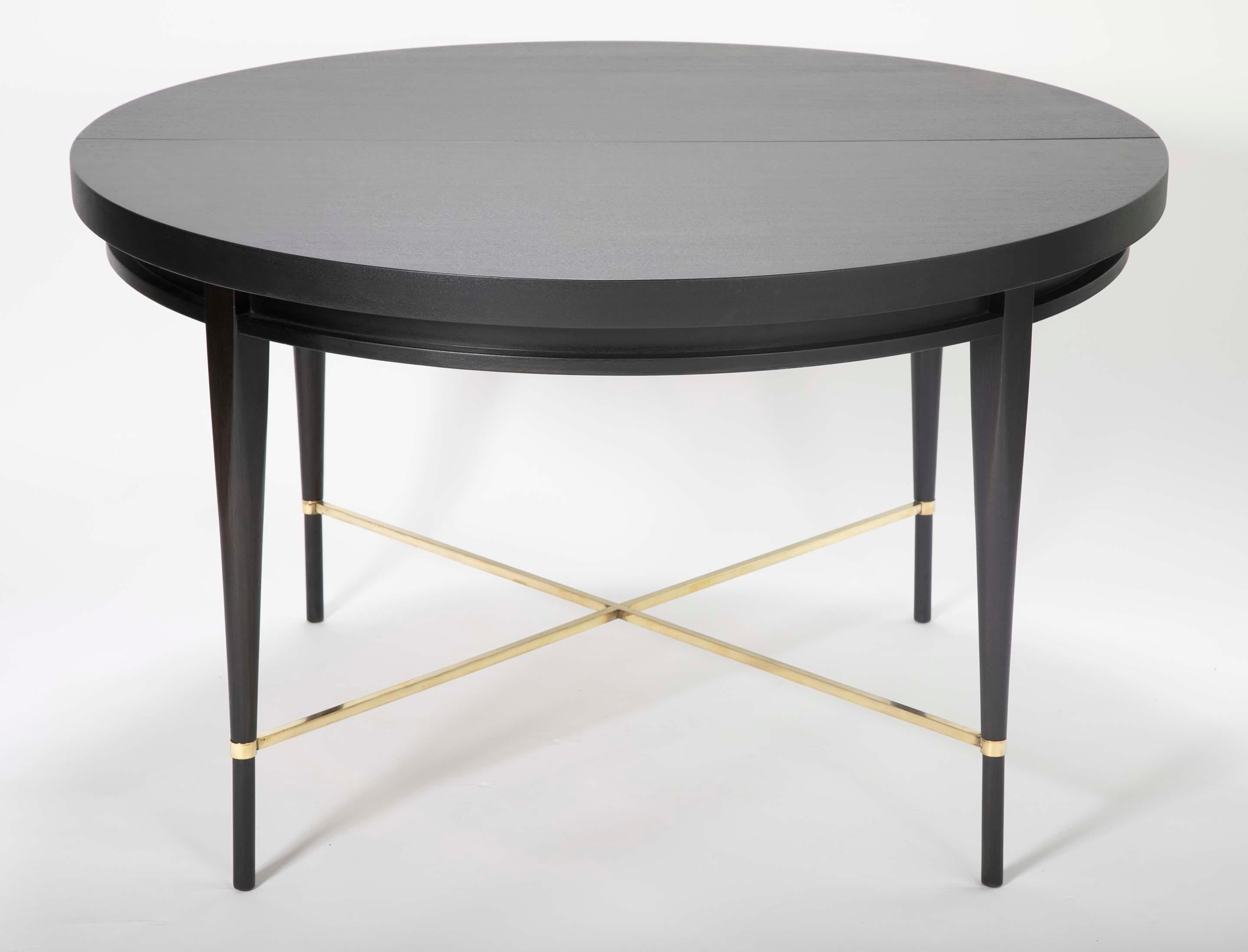 Paul McCobb Ebonized Dining Table for Calvin at 1stDibs | dining table ...
