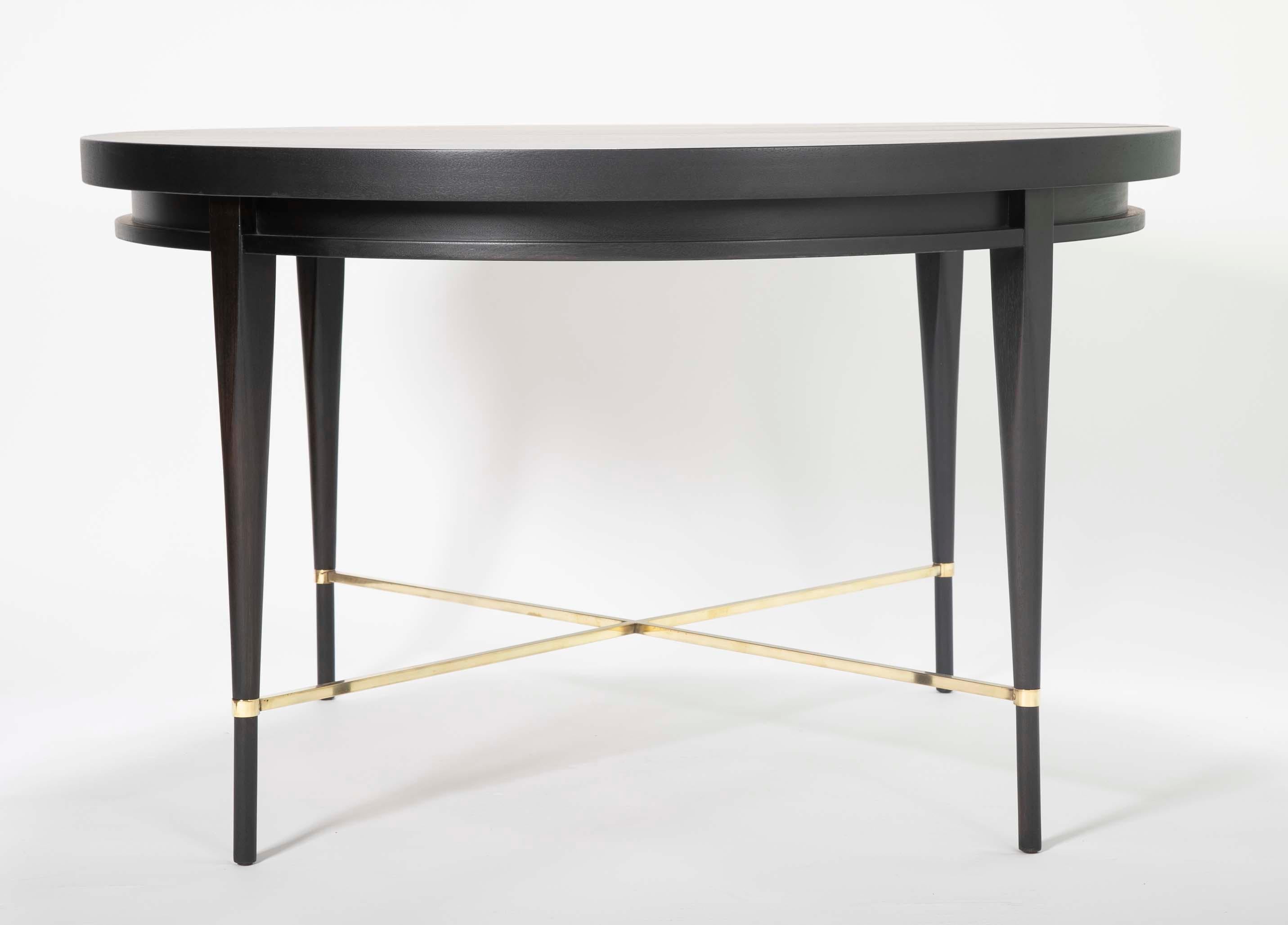 Paul McCobb Ebonized Dining Table for Calvin at 1stDibs | dining table ...